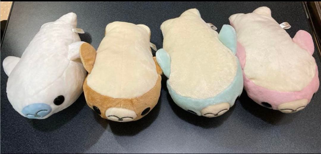 【平成レトロ】　まめゴマ　ぬいぐるみ　4体まとめ売り　約20cmサイズ