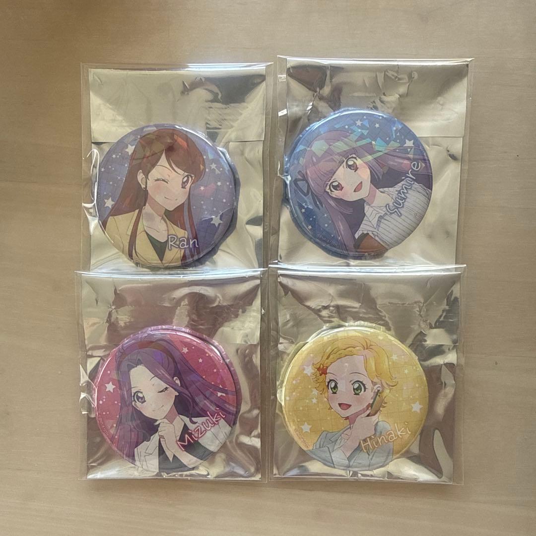 アイカツ 缶バッジセット 4種