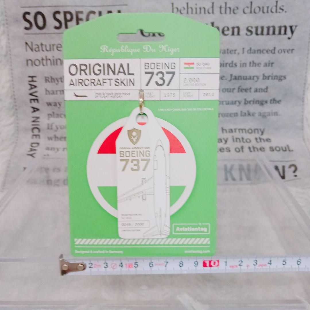 ☆実機外板☆ Boeing 737-200 Aviationtag レア 希少品