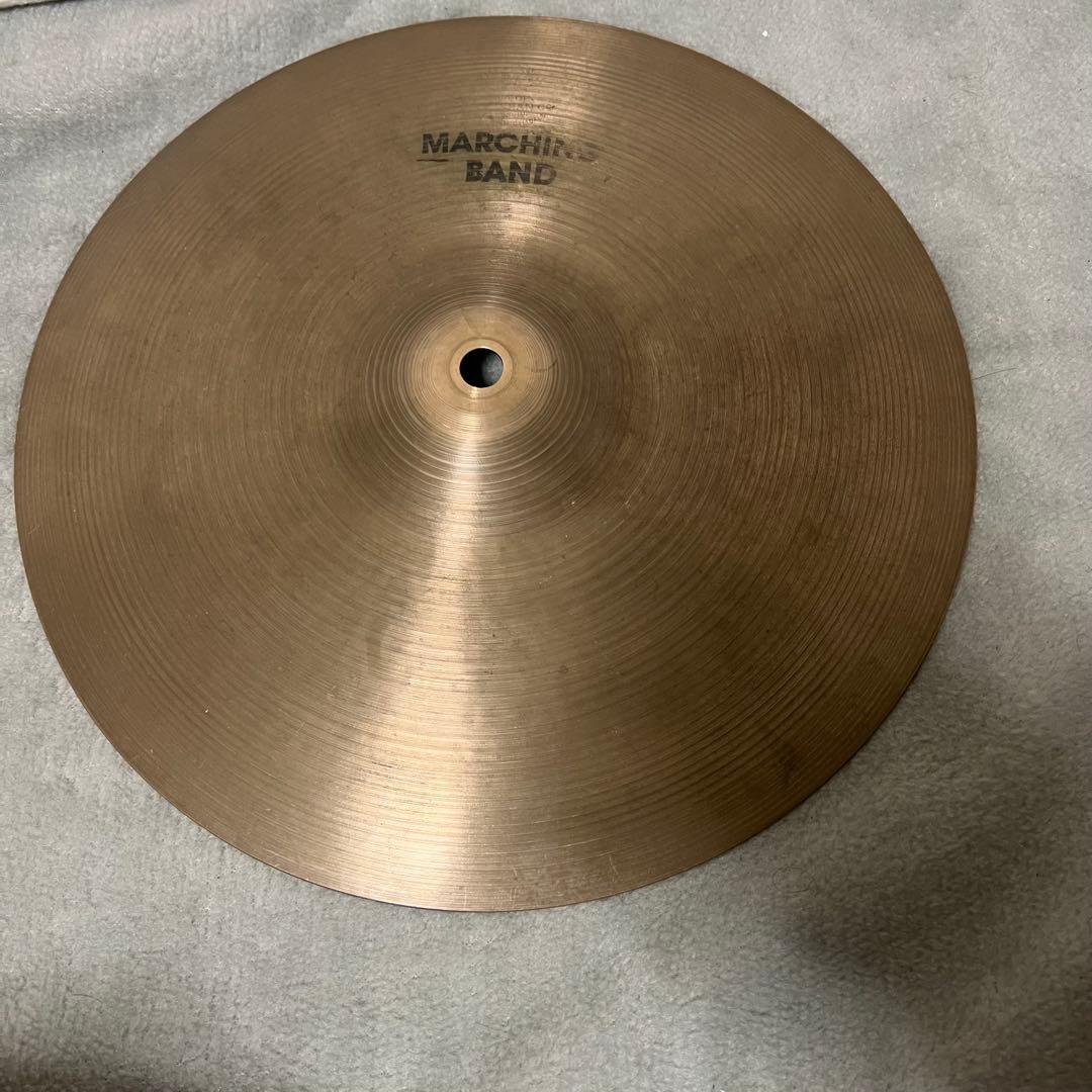 白抜きZildjian MARCHING BAND 12”インチ 31cm ペア