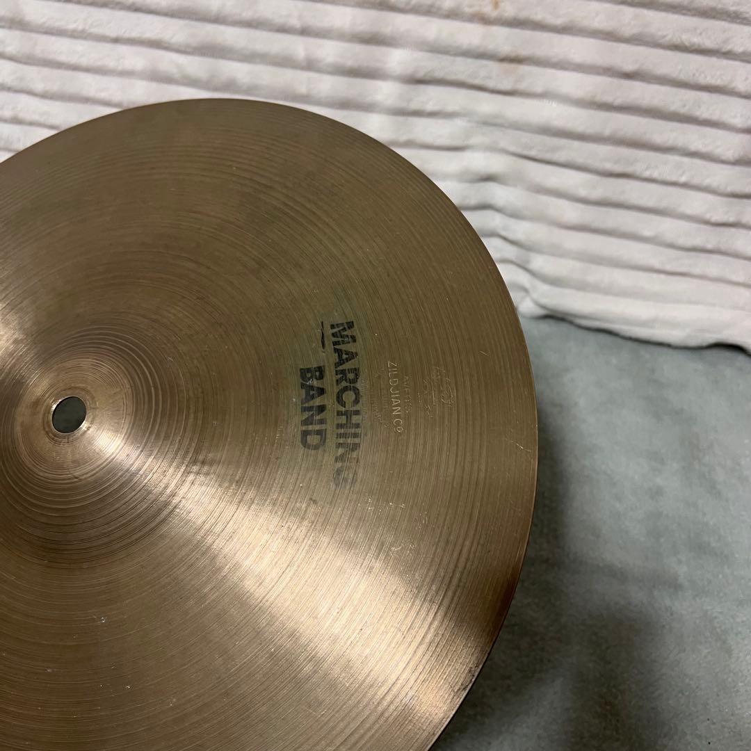 白抜きZildjian MARCHING BAND 12”インチ 31cm ペア