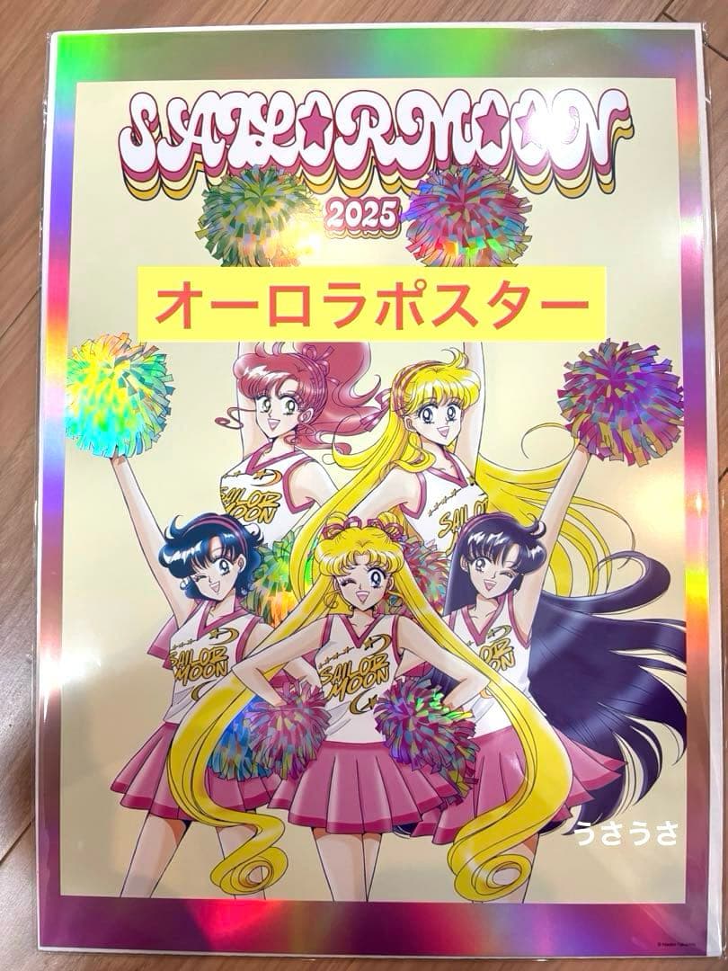 ☆新品☆美少女戦士セーラームーン☆FC限定☆10周年記念☆オーロラポスター☆