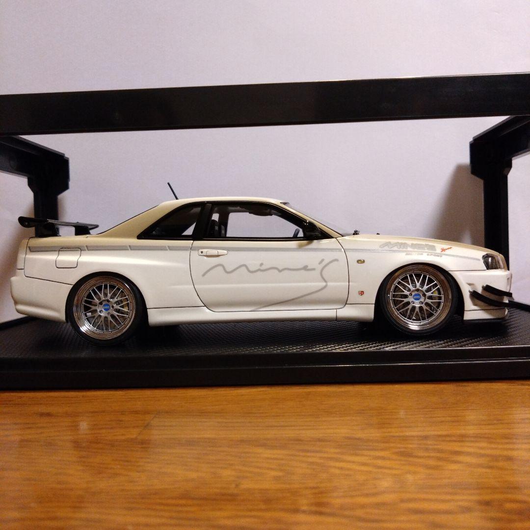 1/18 イグニッションモデル　日産　スカイラインGT-R Mine's R34