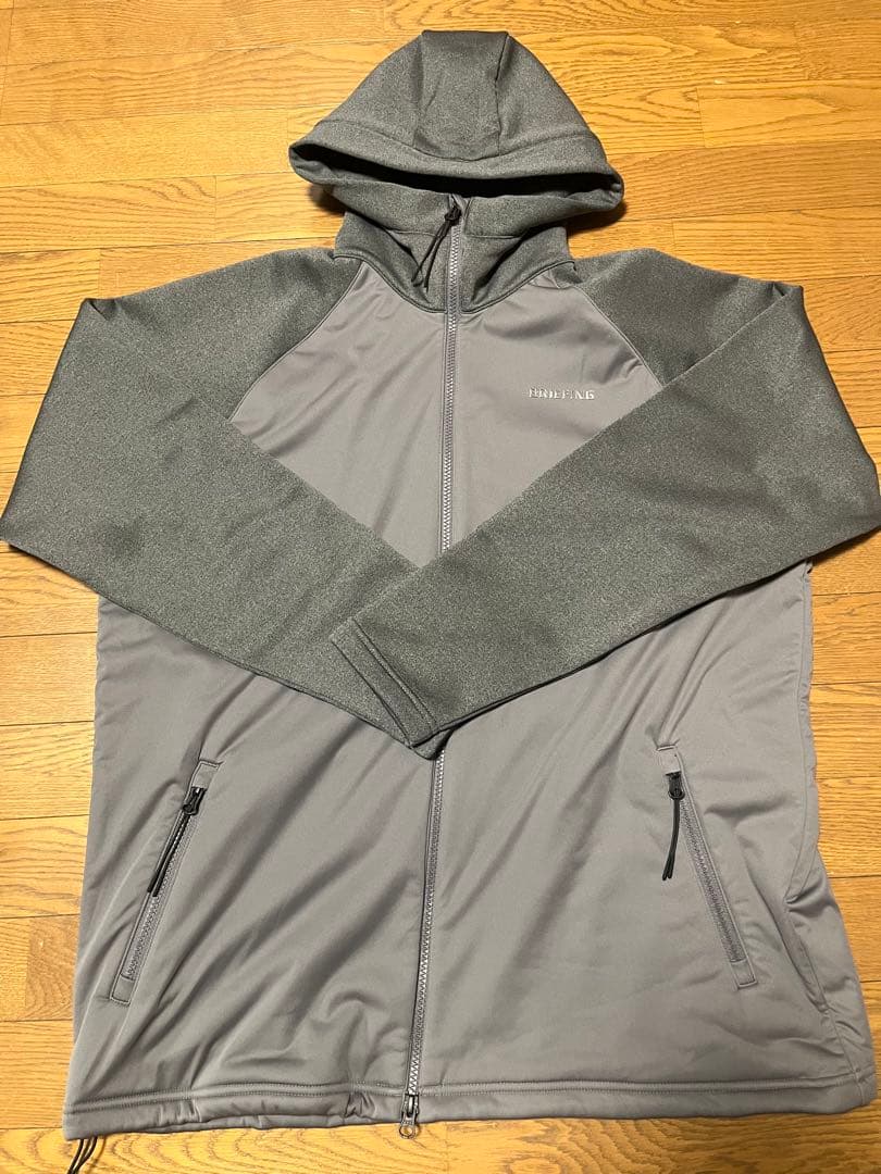 美品　BRIEFING POLARTEC グレー　XL セットアップ