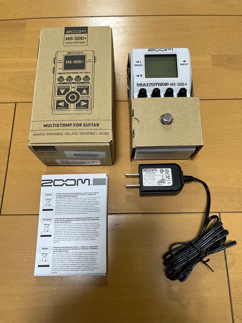 ZOOM MS-50G+ ギターエフェクター 本体・箱・説明書付き