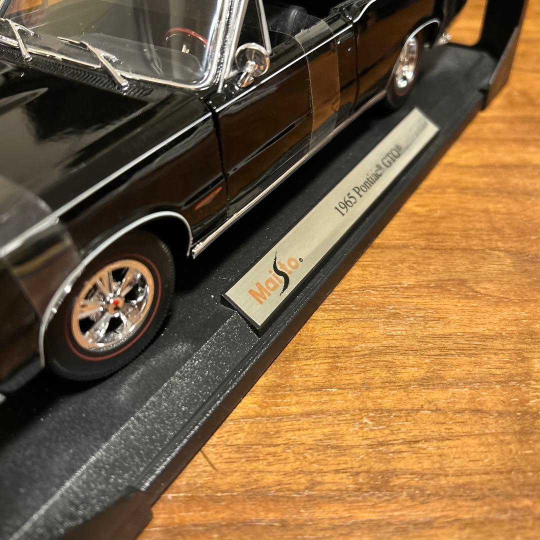 1965 Pontiac GTO ミニカー 1/18 ブラック