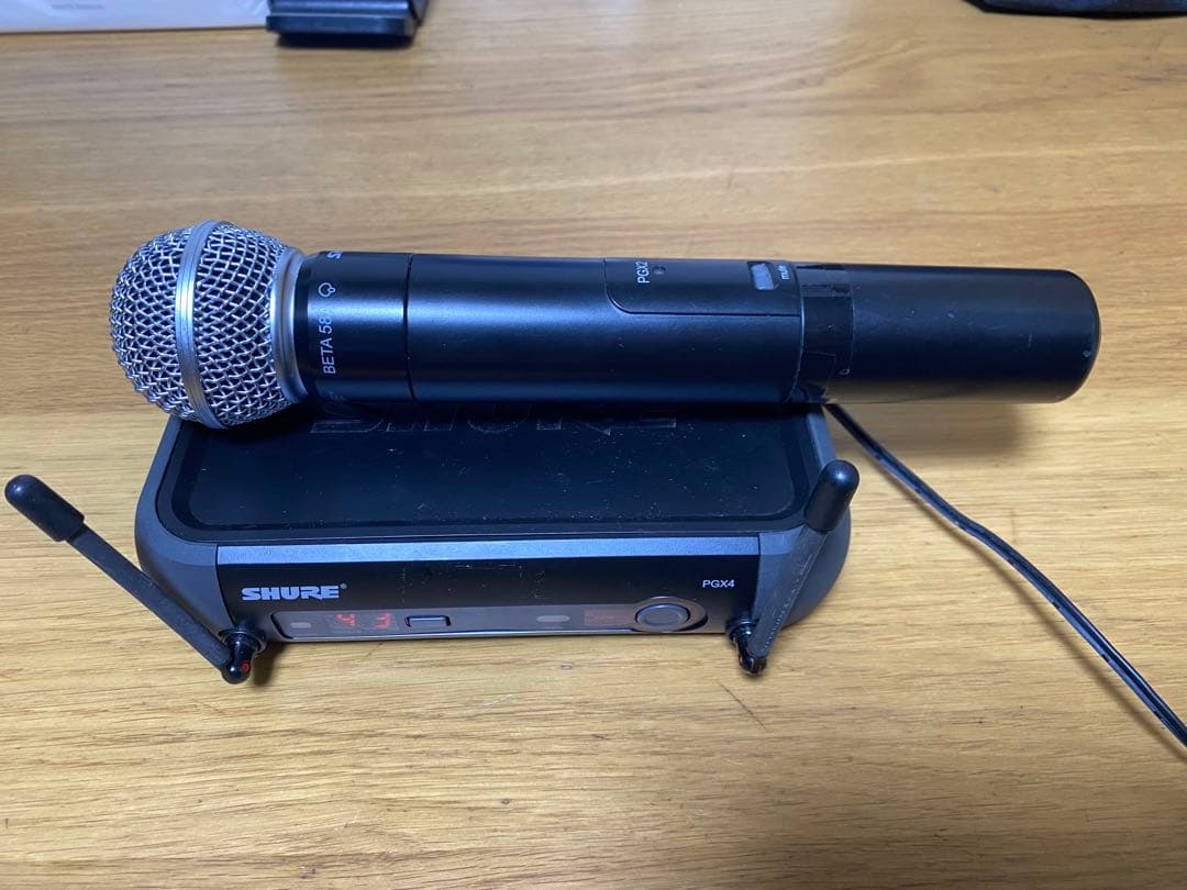 SHURE BETA 58Aダイナミックワイヤレスマイクセット
