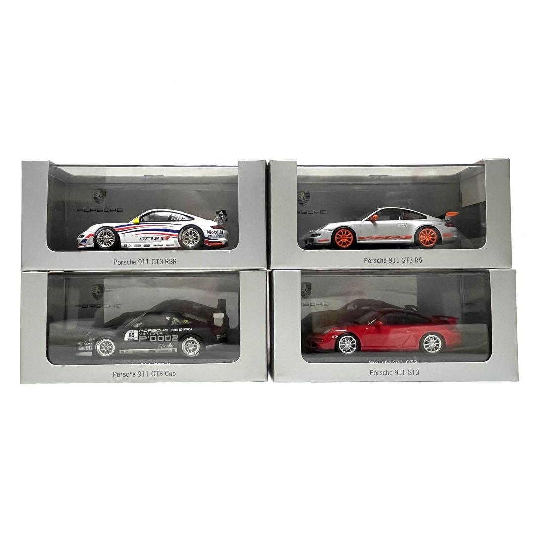 ★激レア★京商★1/43 ミニカー★ポルシェ911 GT3★4台セット★