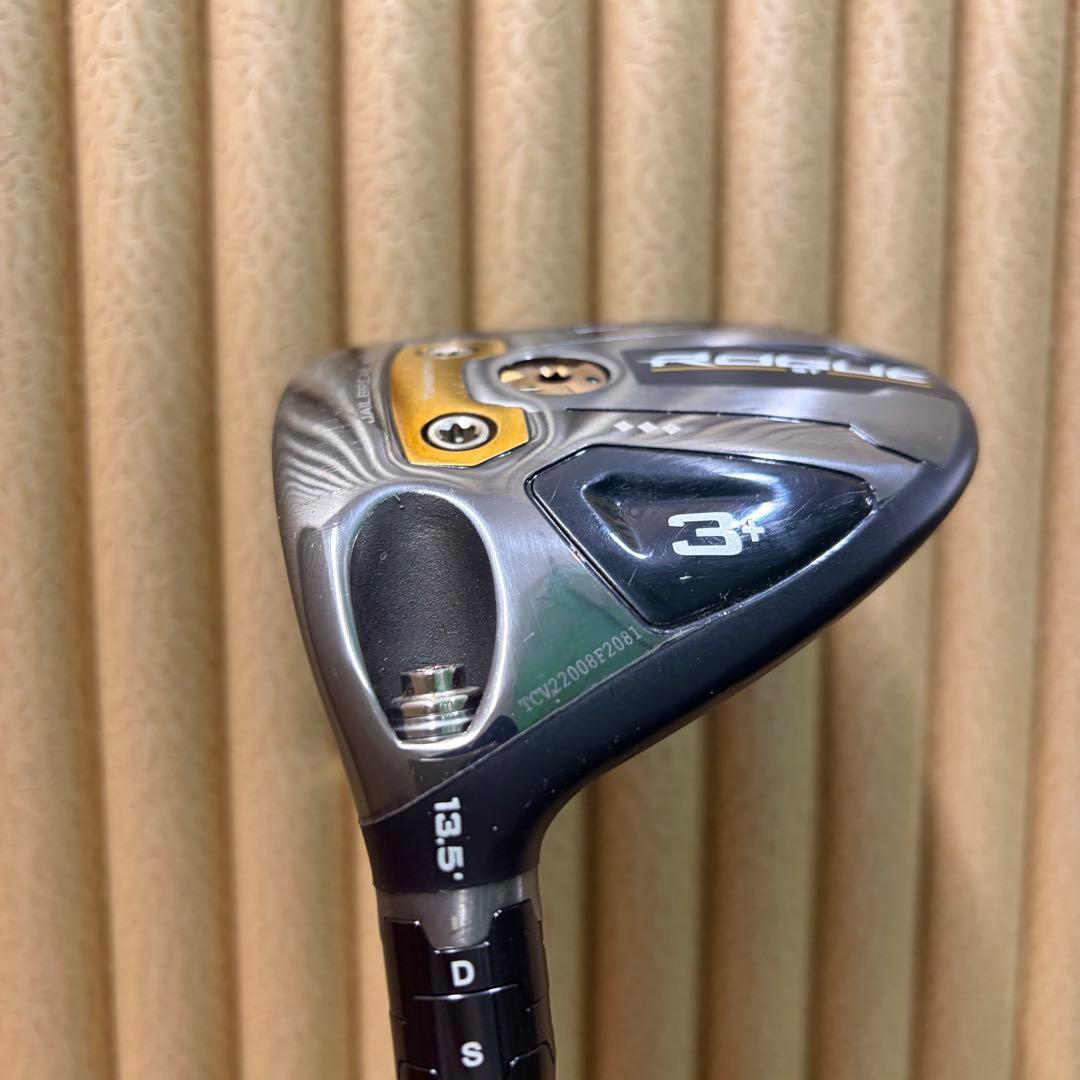 【ツアー支給品】Callaway Rogue ST 3+ 13.5度　レフティ