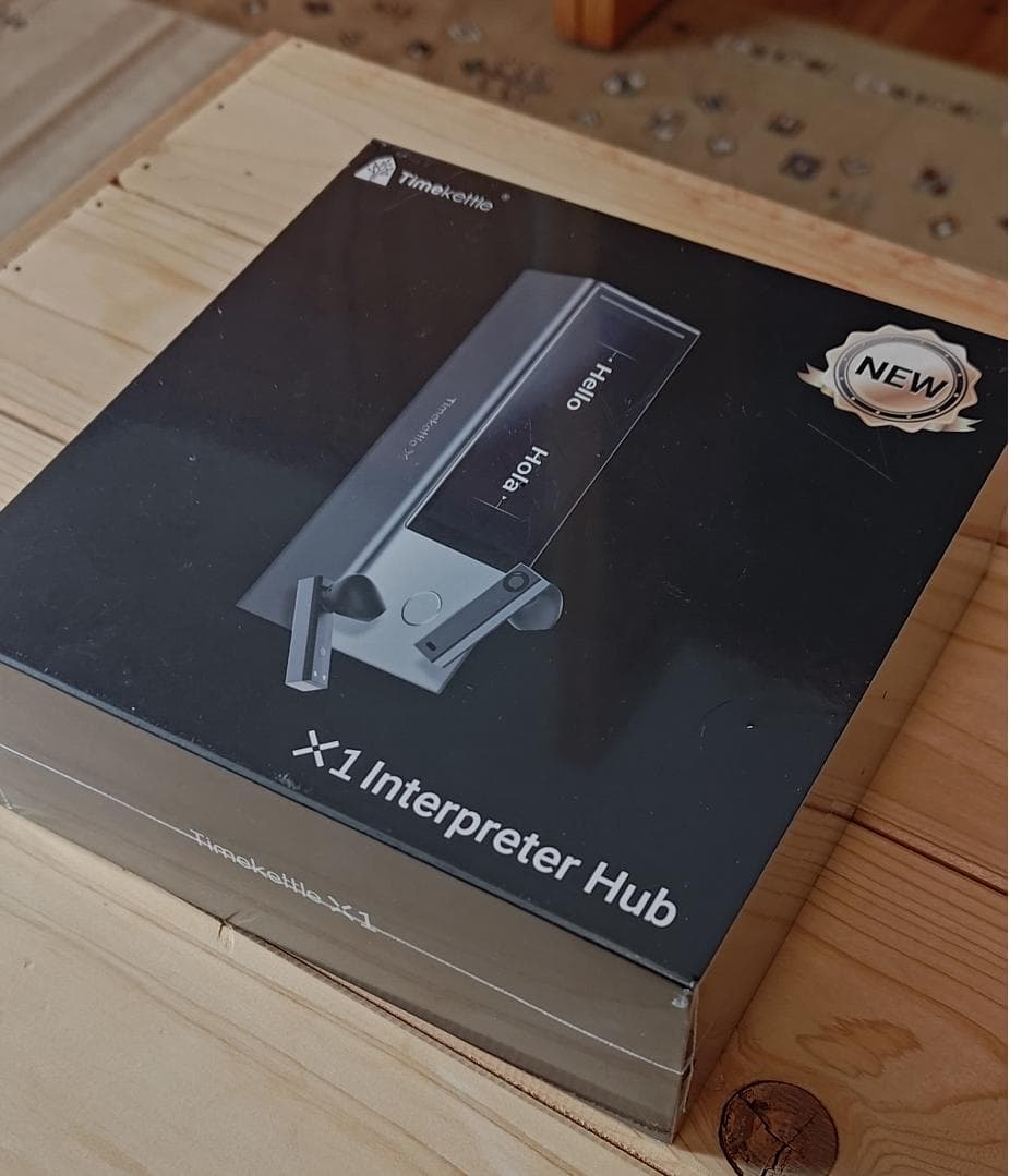 【新品】Timekettle X1 Interpreter Hub/翻訳イヤホン