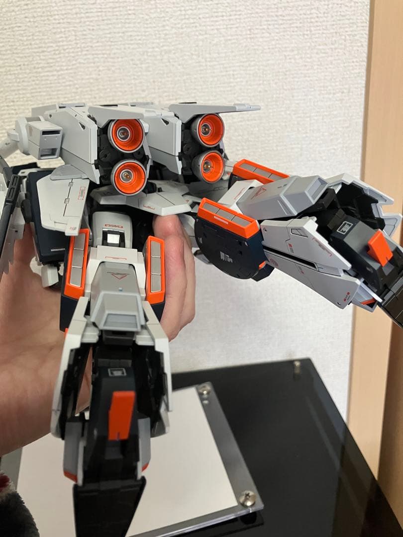 MG ダブルゼータG Ver.Ka 改修塗装済完成品　台座付