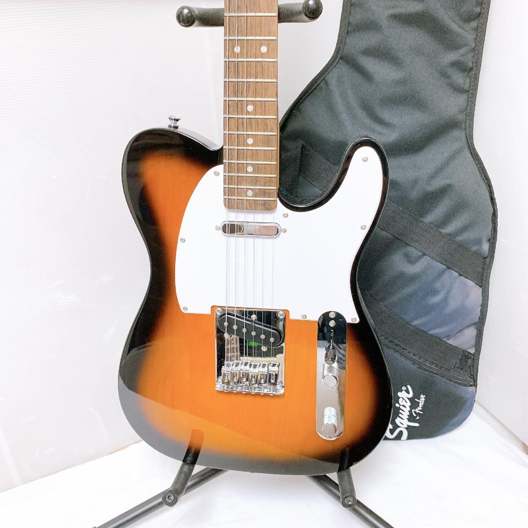 美品 Squier スクワイヤー Telecaster テレキャス サンバースト