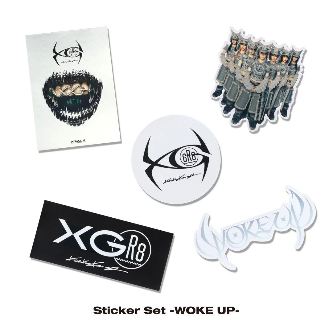 XG GR8 Sticker Set -WOKE UP- 新品未開封