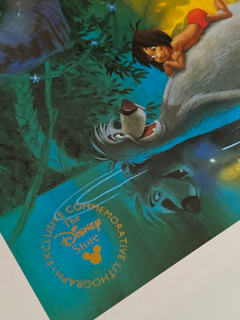 ジャングルブック Jungle Book ディズニー リトグラフ ポスター 絵画