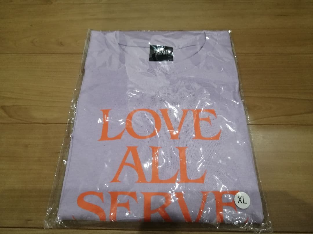 藤井風　LOVE ALL SERVE ALL　Tシャツ　パープルTシャツ