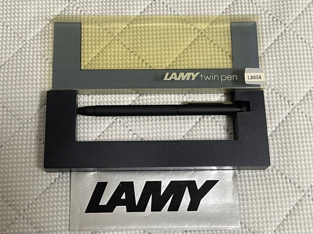 LAMY CP1 twin pen マットブラック　W.GERMANY 未使用品