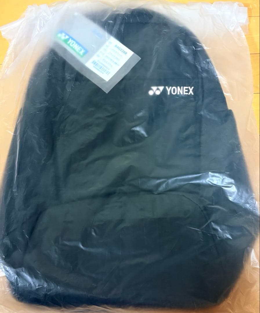 【新品未開封】YONEX ヨネックス　パックパック　ブラック　BAG2268