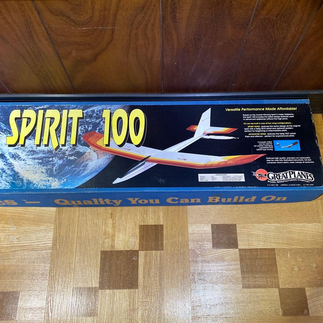 RCグライダー GREAT PLANES SPIRIT100