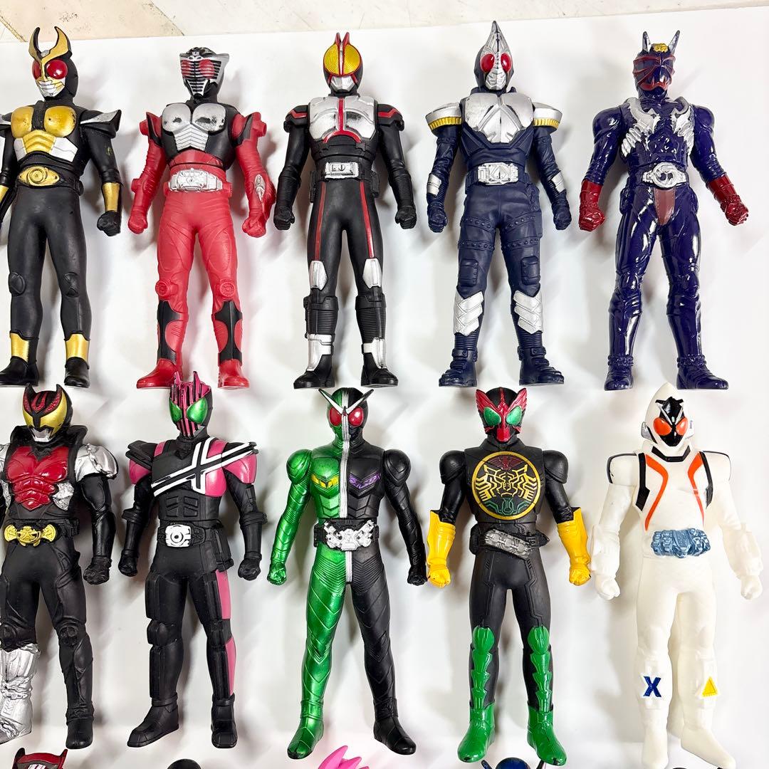 仮面ライダー ライダーヒーローシリーズ レジェンドライダー ソフビ セット
