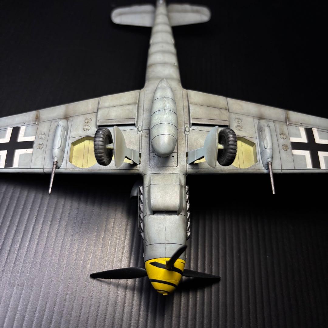 メッサーシュミットBf109G 1/48プラモデル完成品