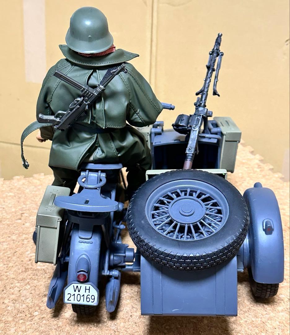 21st century toys 1/6 ドイツ軍　サイドカー 兵士付き