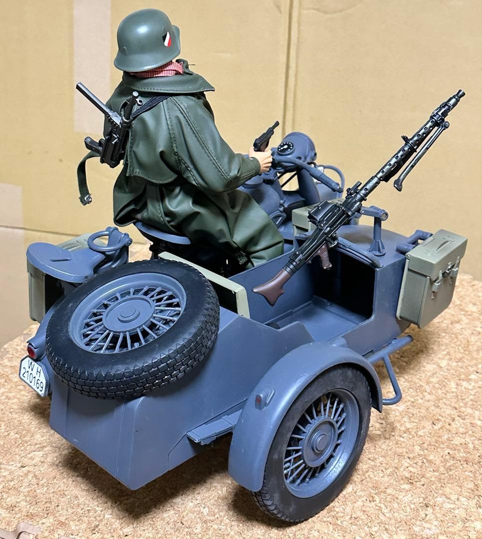 21st century toys 1/6 ドイツ軍　サイドカー 兵士付き