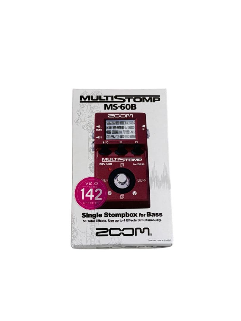 ZOOM MULTI STOMP MS-60B ベースエフェクター
