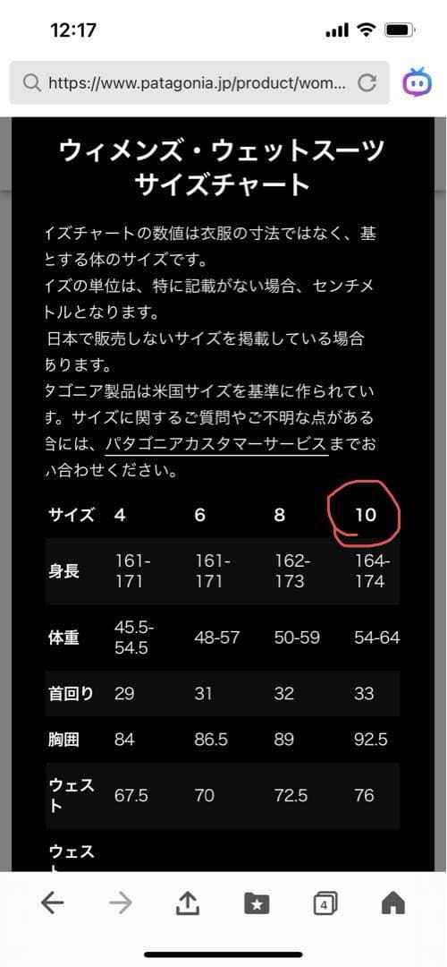 patagonia パタゴニア サイズ10 レディース R2