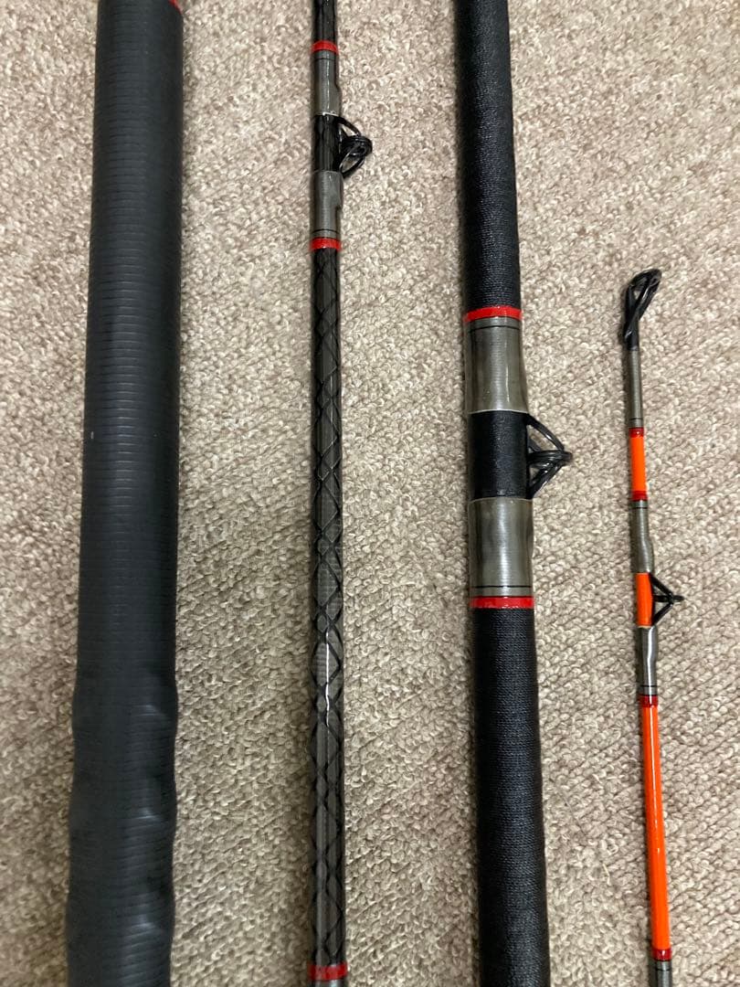 (中古良美品）Daiwa CARBO WHISKER 100-484 クエ竿