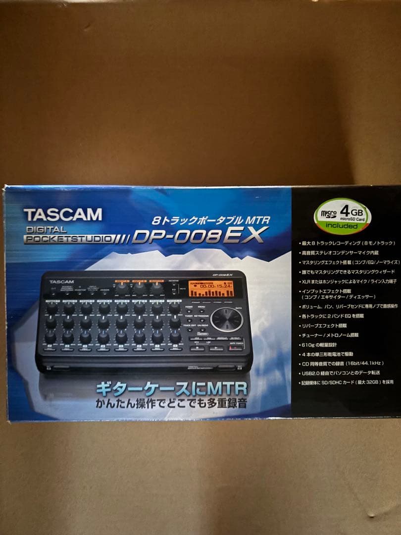 セール‼️TASCAM DP-008EX デジタルマルチトラックレコーダー