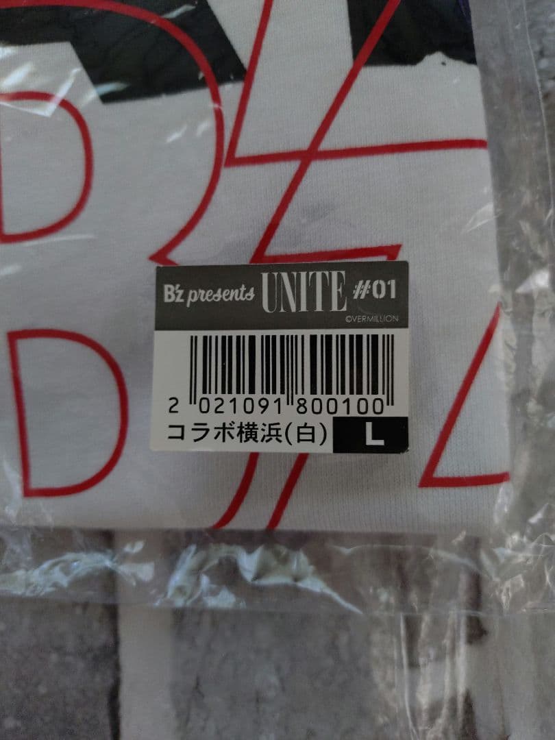 新品【Lサイズ】【B'z✖GLAY】【UNITE】【Tシャツ】【ホワイト】限定