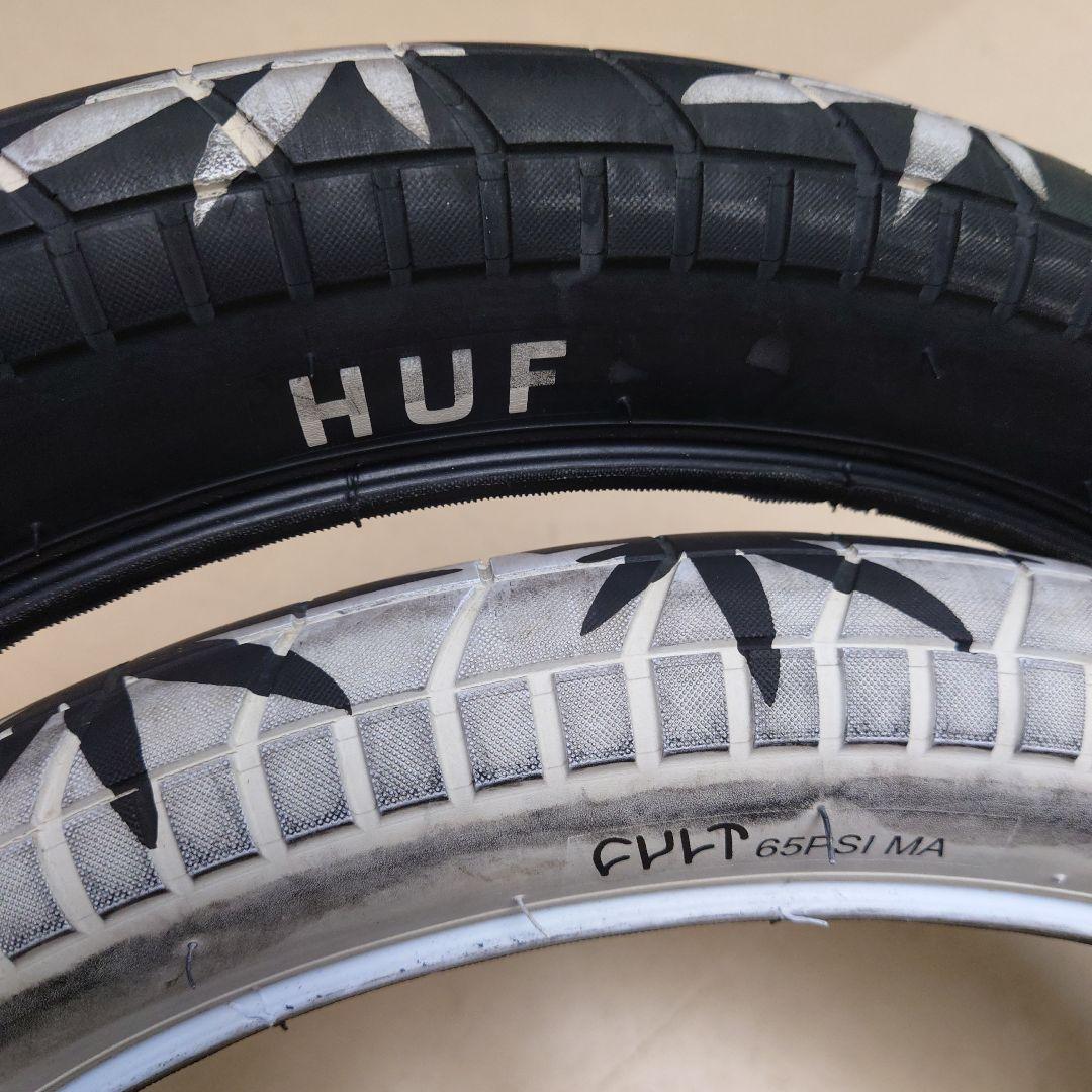 BMXタイヤ Cult x HUF Plantlife Dehart Tire