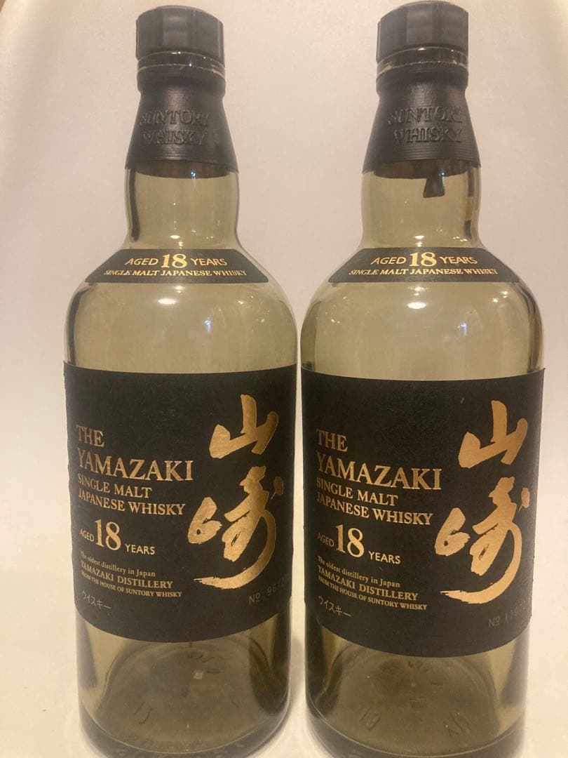 山崎18年　空ボトル　12本セット