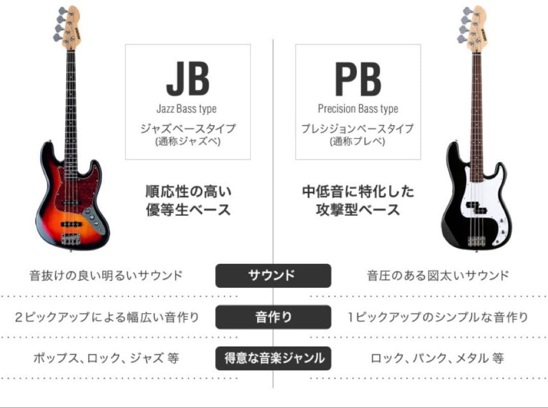 SELDER ベース初心者セット JB/IGB ジャズベースタイプ