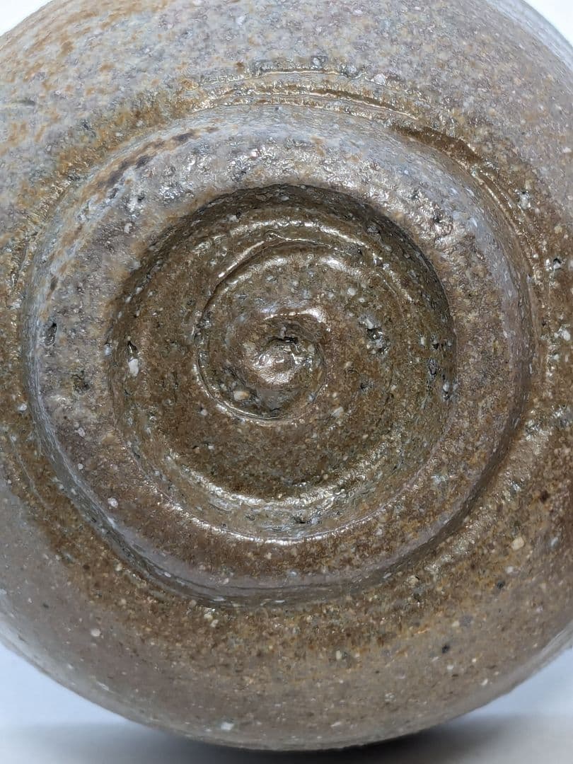 備前焼 ゴマ窯変茶盌 合箱 抹茶碗 抹茶茶碗 茶道具 茶器 食器 在銘 作家作品