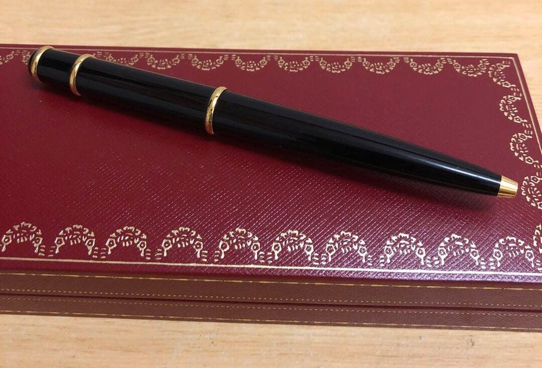 Cartier カルティエ ディアボロ ツイスト式 ボールペン ケース付