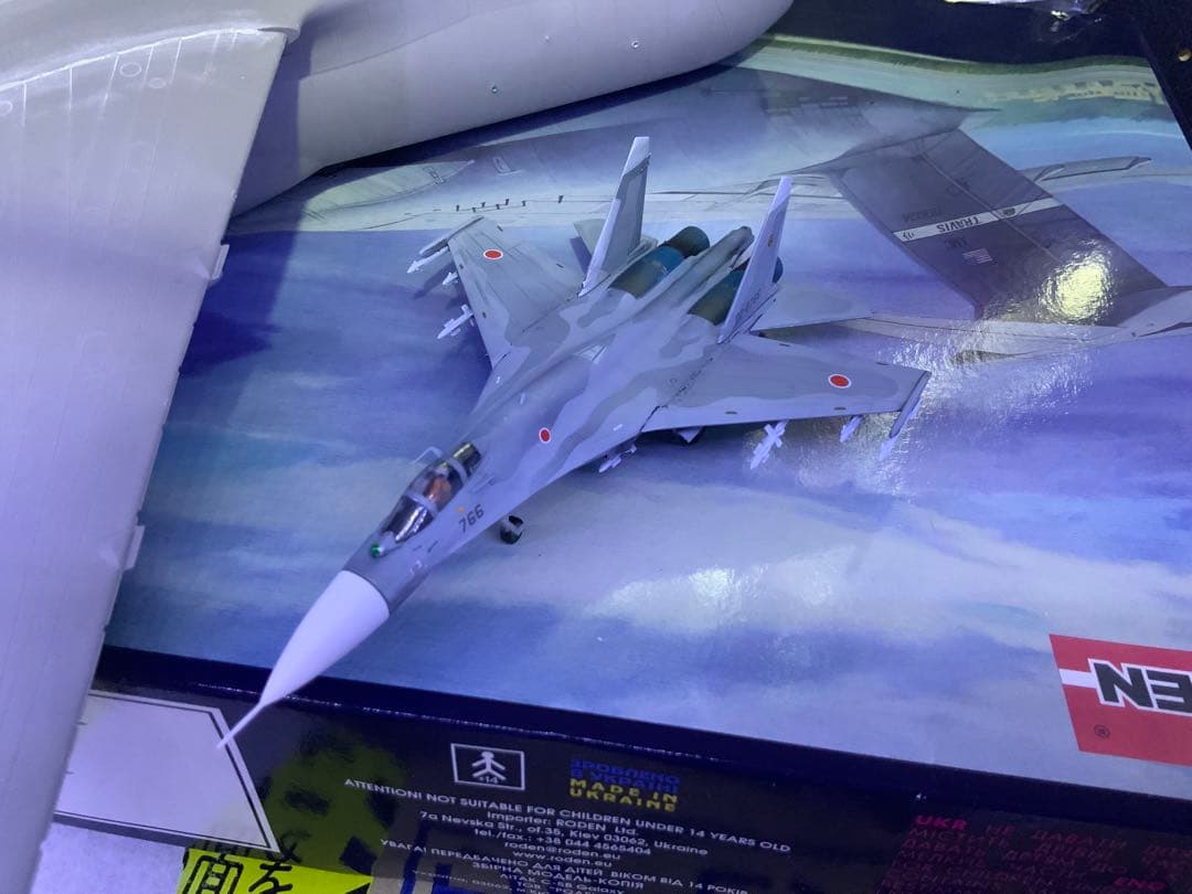 1/144スケール航空自衛隊766号機フランカーSU27