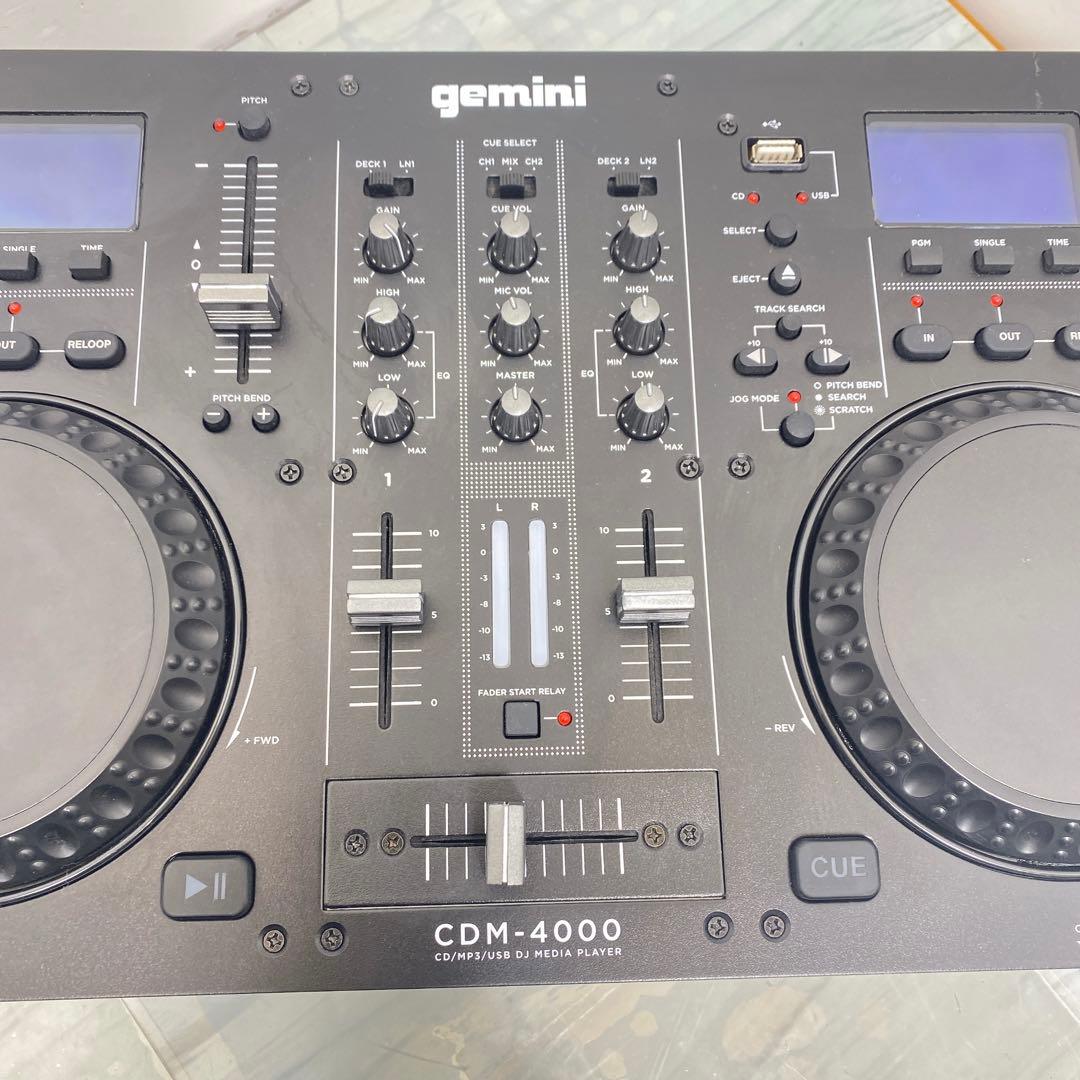 GEMINI ジェミナイ オールインワンCDJコンソール　CDM-4000