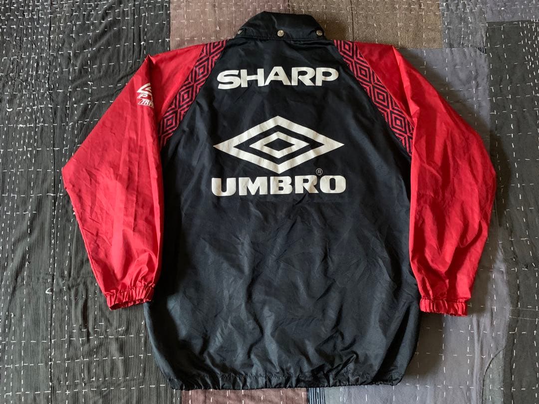 90s アンブロ vtg マンU ナイロン ジャケット UMBRO アヤックス