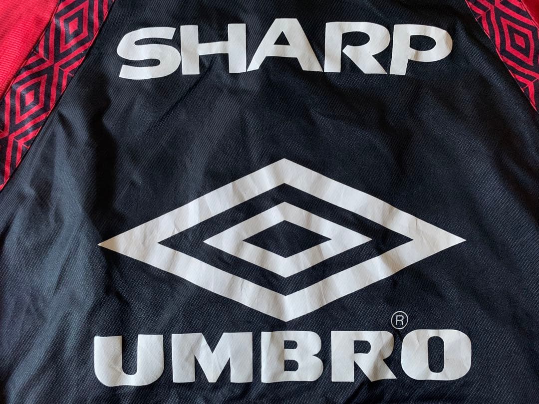 90s アンブロ vtg マンU ナイロン ジャケット UMBRO アヤックス