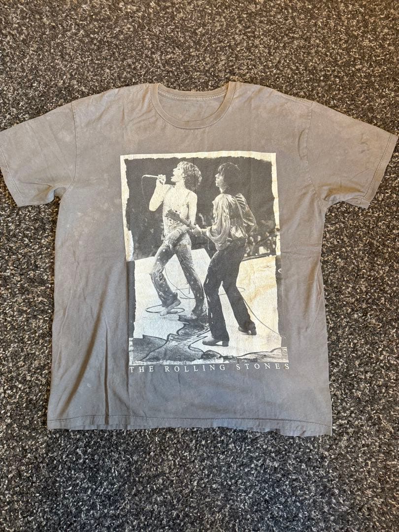 【レア】The Rolling Stones フォトプリント・フェードTシャツ