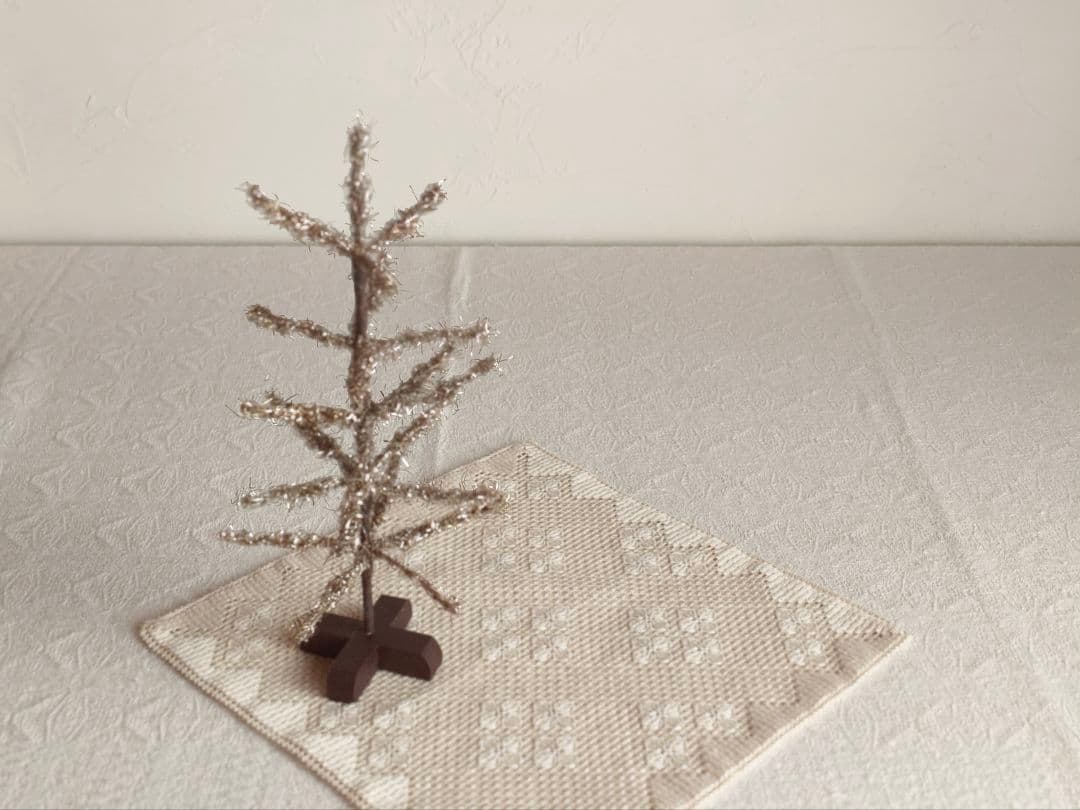 【parisさま】vintage tree ❀ 燻ゴールドの ツリー 28 cm