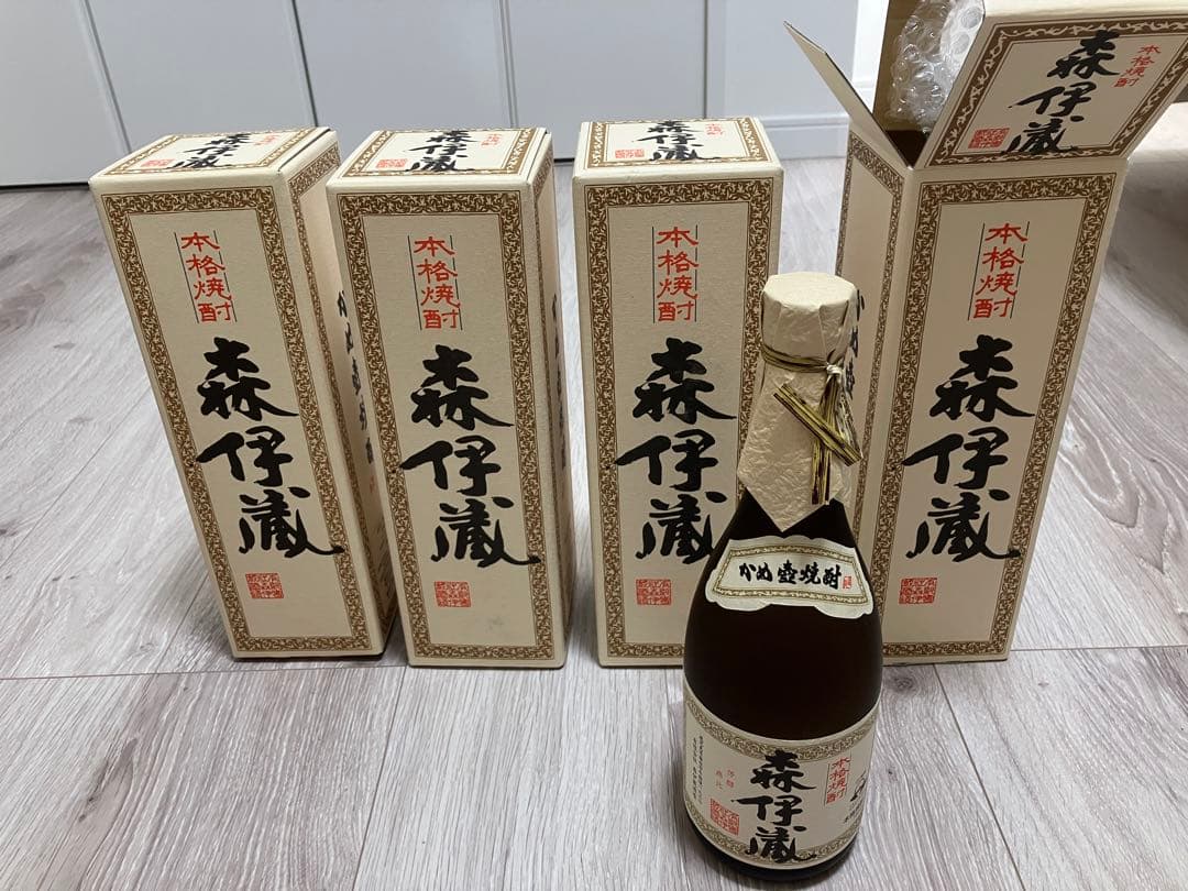 森伊蔵 焼酎 4本セット 専用箱付き