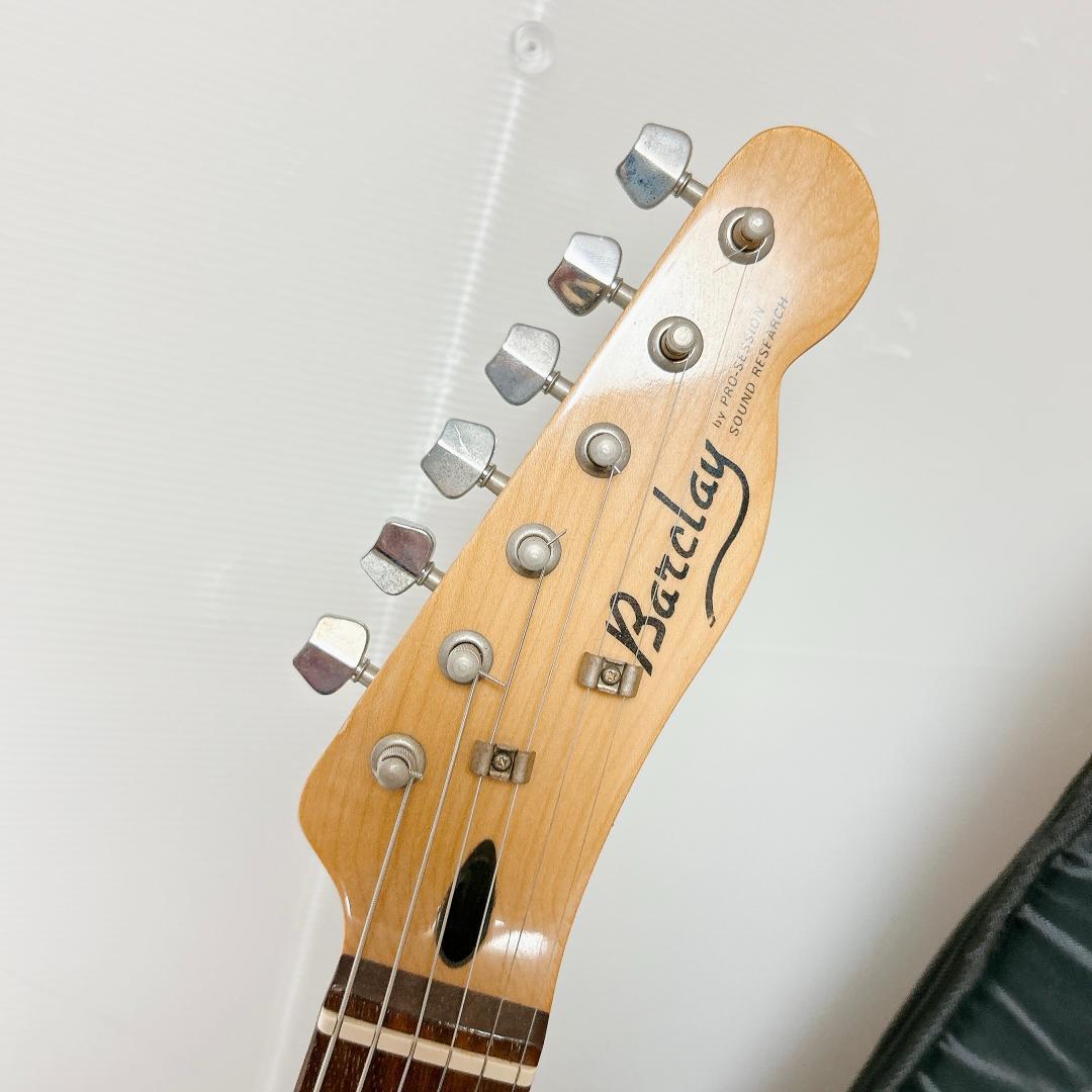 美品 Barclay バークレー Telecaster テレキャスター ブラック