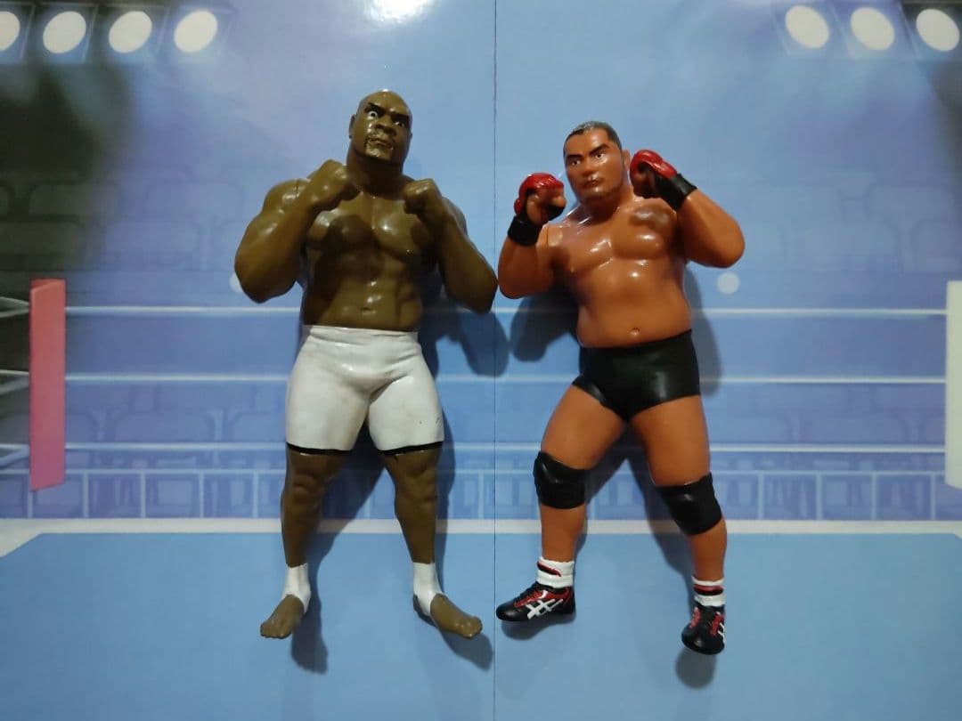 ボブ・サップ　中西学　プロレスフィギュアセット