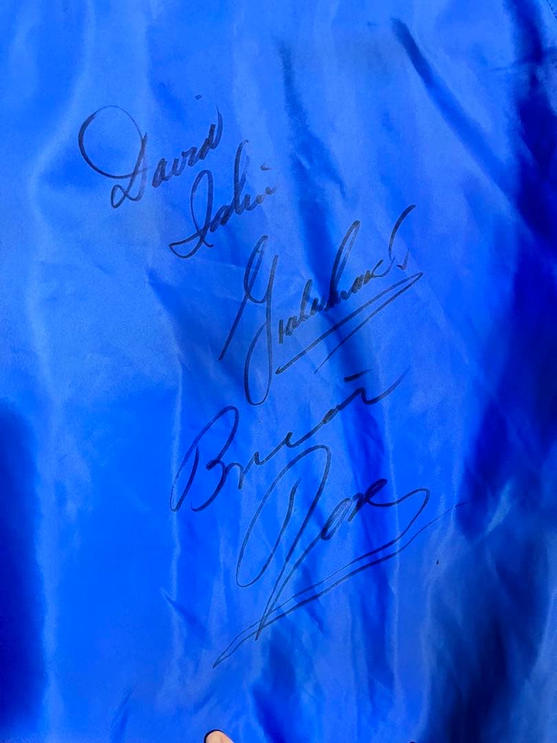 【超貴重非売品】ゴルフ日本シリーズスタッフジャンバー　プロゴルファー直筆サイン入