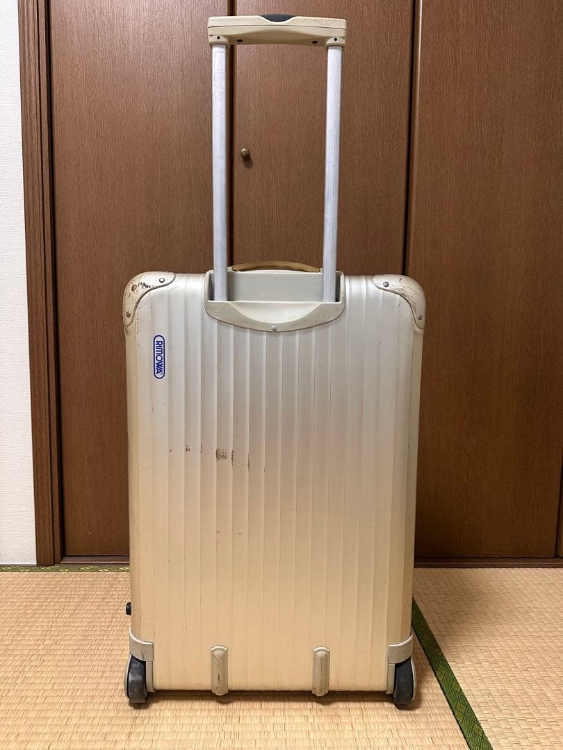 RIMOWA TOPAS 青ロゴ ドイツ製 2輪 アルミ