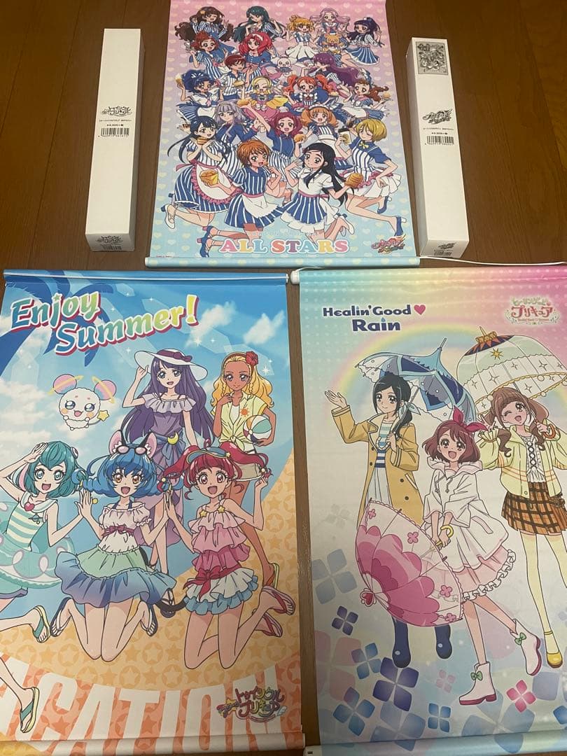 プリキュア タペストリー　アイドルプリキュア　バラ売り