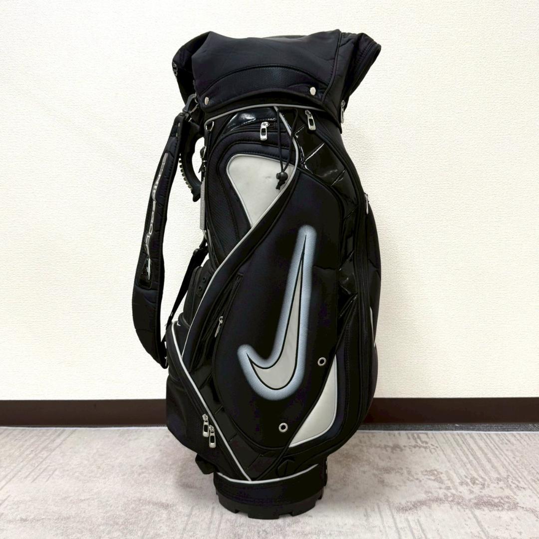 超美品 NIKE GOLF 軽量 ゴルフバッグ デカロゴ