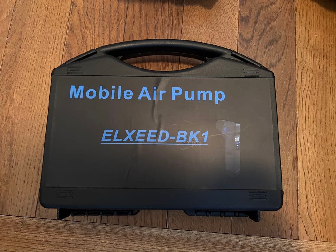 日報電機 Mobile Air Pump ELXEED-BK1 電動空気入れ
